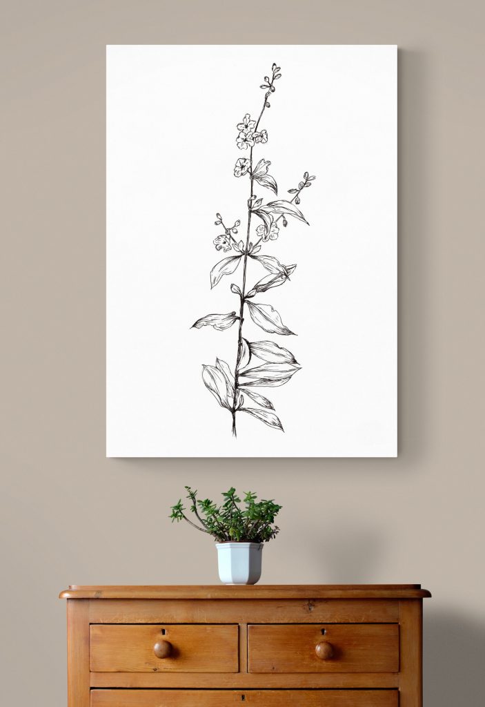 Single Flower Stem - Jenna Caitlin Designs